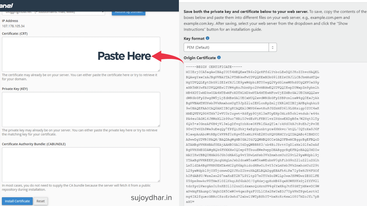 How to Install Cloudflare SSL in Cpanel » Sujoy Dhar Blog